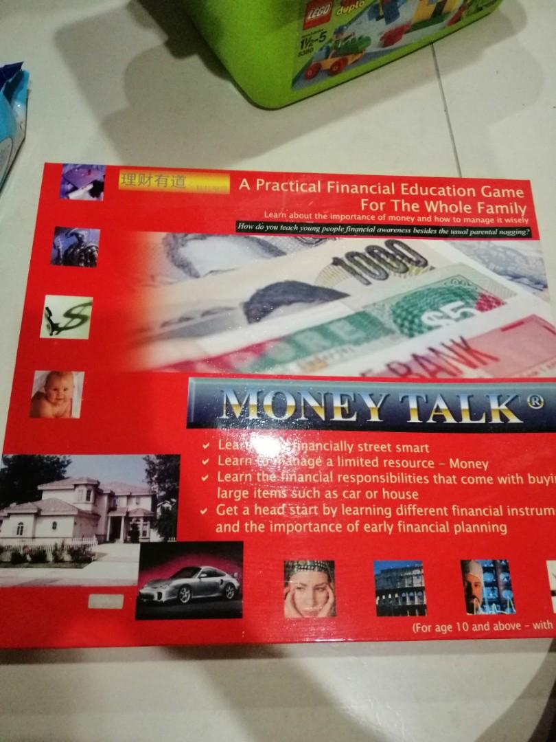 Money talk (financial Board game for young people ), Hobbies & Toys ...