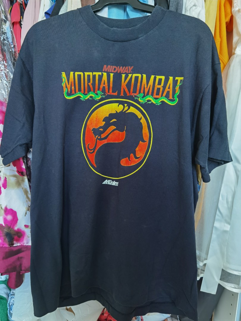 Mortal Kombat Midway Acclaim vtg tee, Men's Fashion, Tops & Sets, Tshirts & Polo Shirts on Carousell