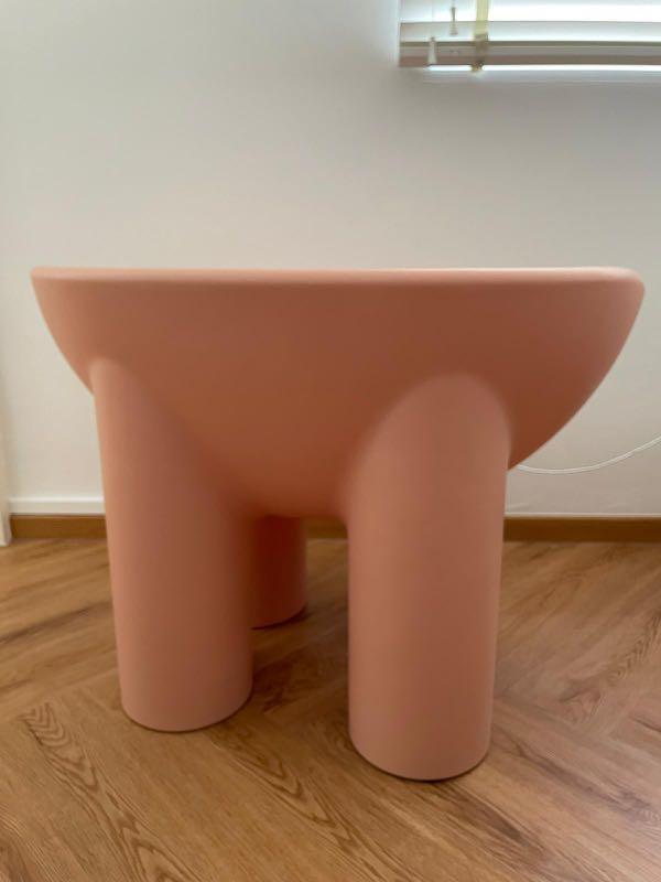 Nordic elephant leg lounge chair, Furniture & Home Living, Furniture ...