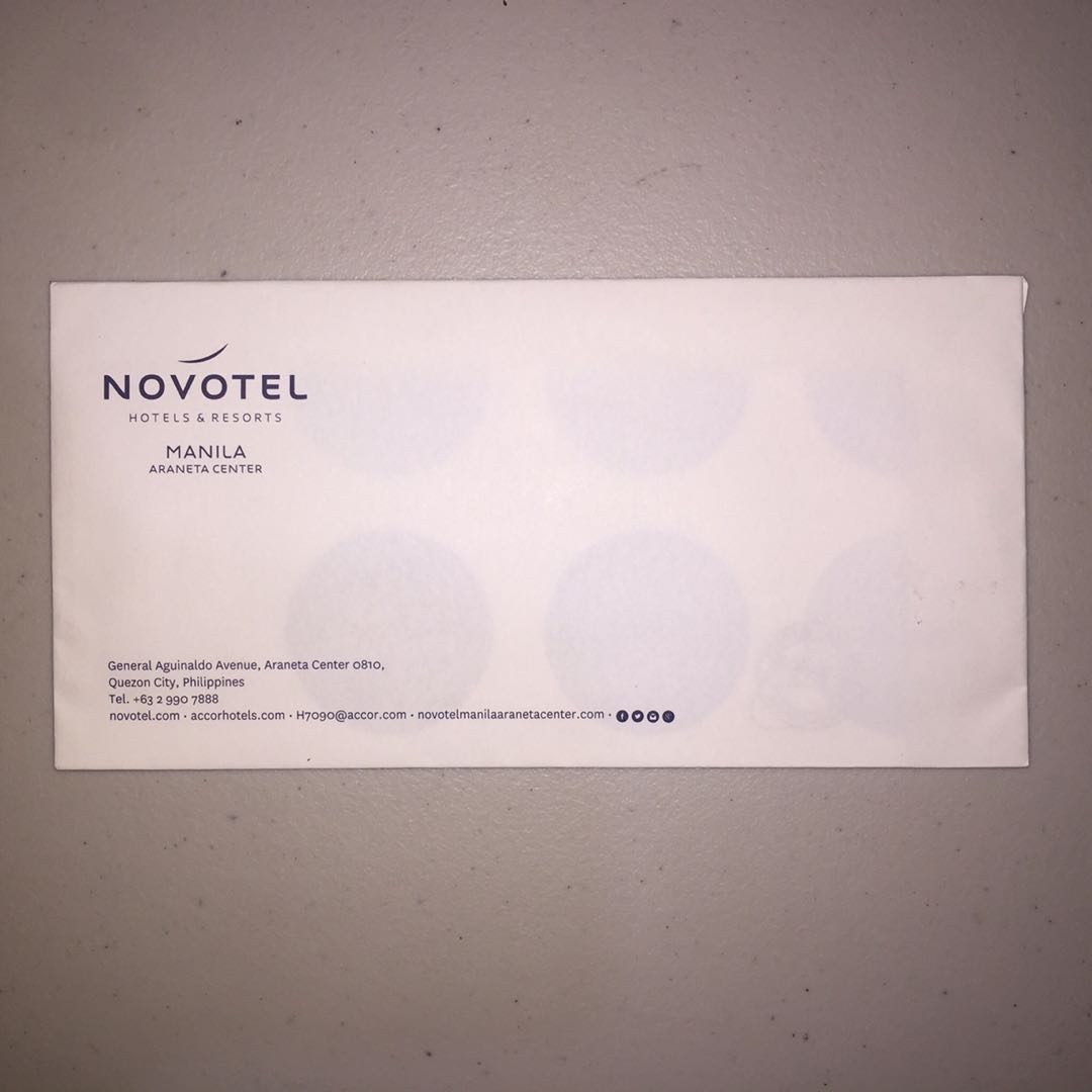 Novotel Hotels and Resorts - Manila Araneta Center Gift Voucher ...