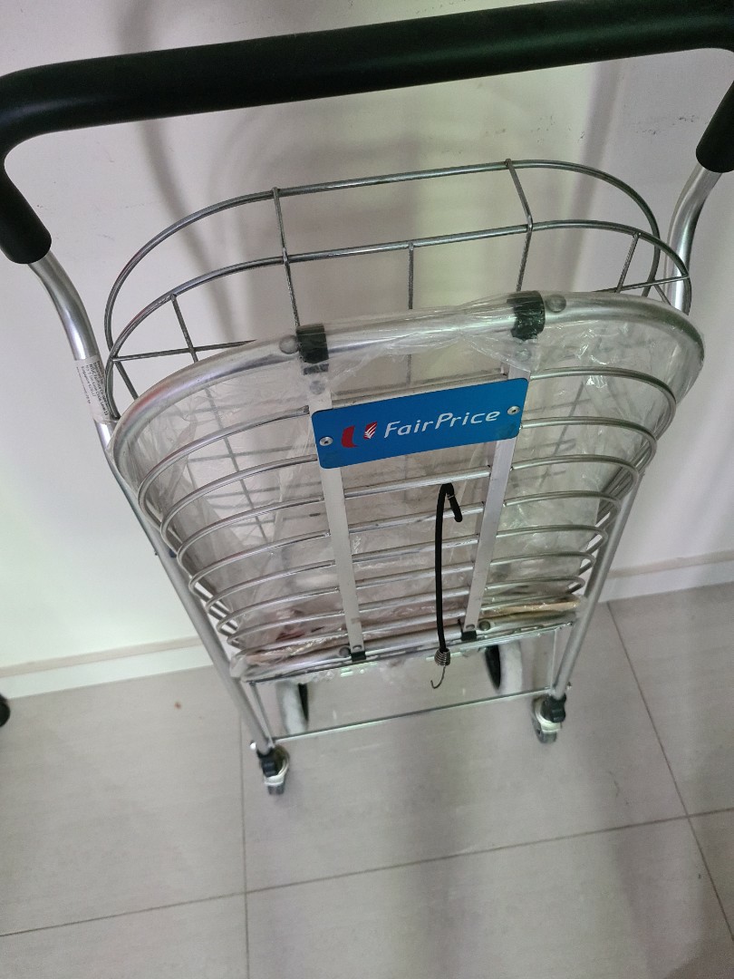 Ntuc shopping trolley, Health & Nutrition, Assistive & Rehabilatory ...