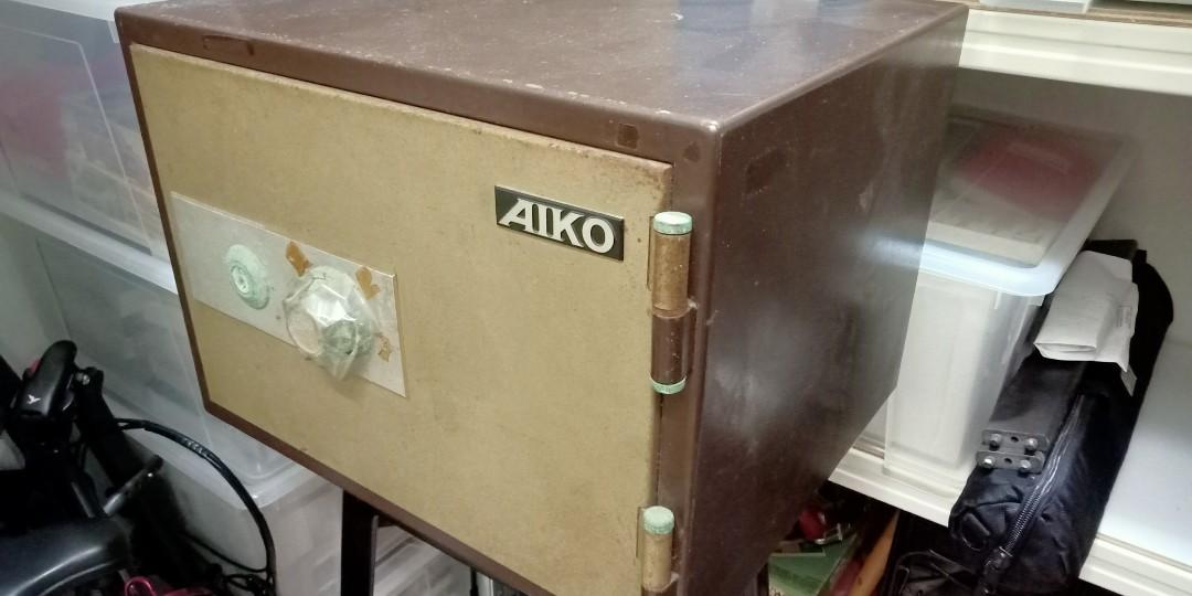 Old School Analogue Safe Box., Furniture & Home Living, Furniture ...