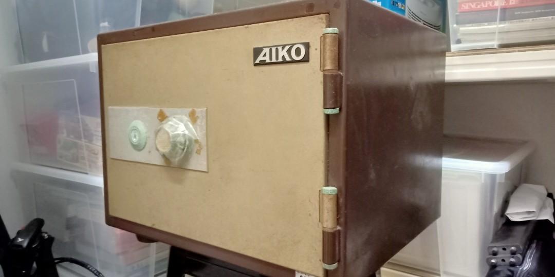 Old School Analogue Safe Box., Furniture & Home Living, Furniture ...