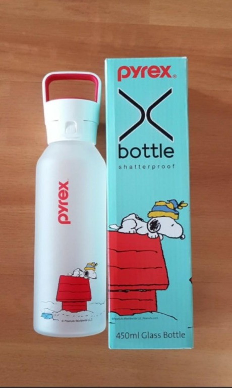 (Sold) Peanuts x Pyrex Limited Edition Snoopy Bottle, Furniture & Home ...