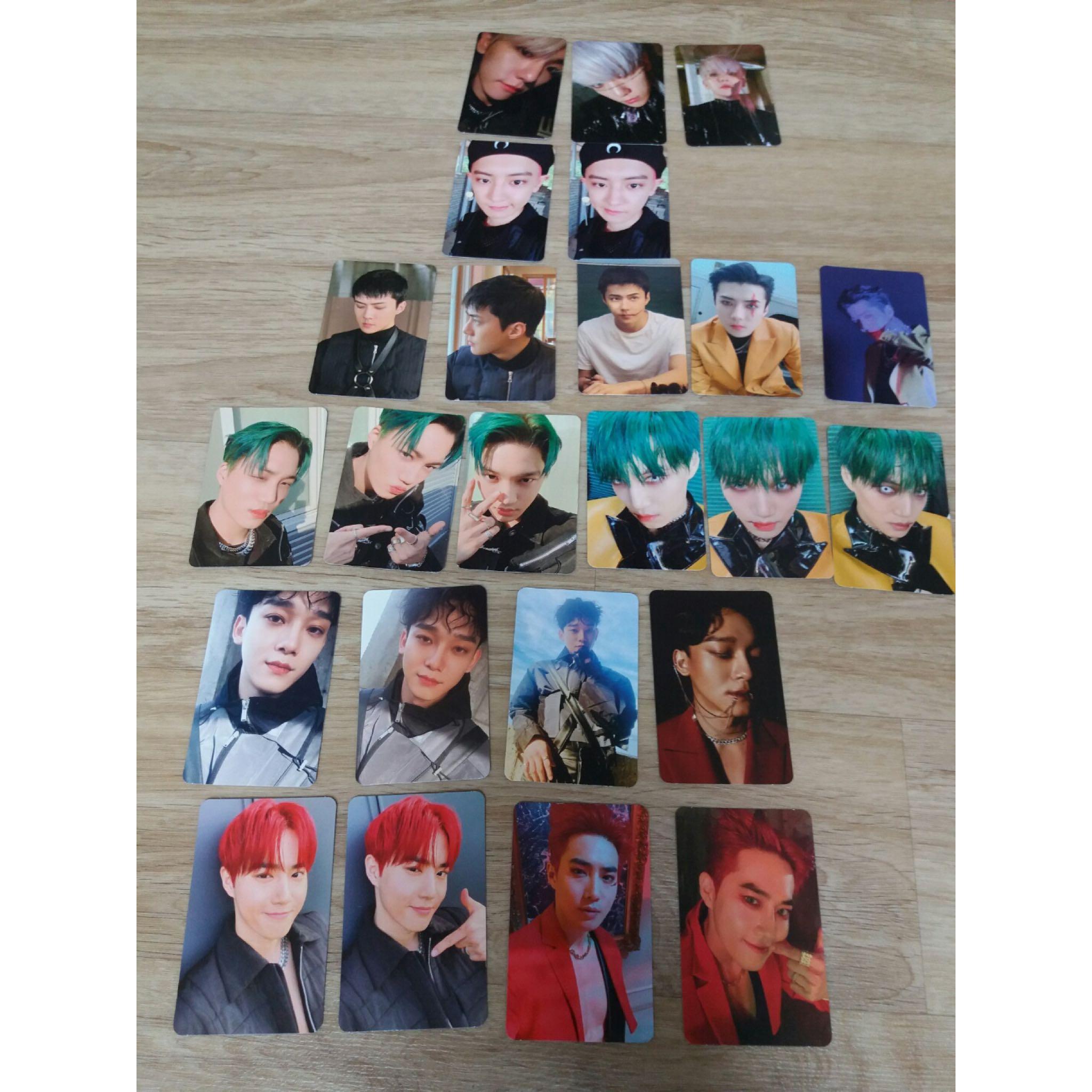 [PO] EXO Obsession Official Photocards Set, Hobbies & Toys, Memorabilia & Collectibles, K-Wave ...