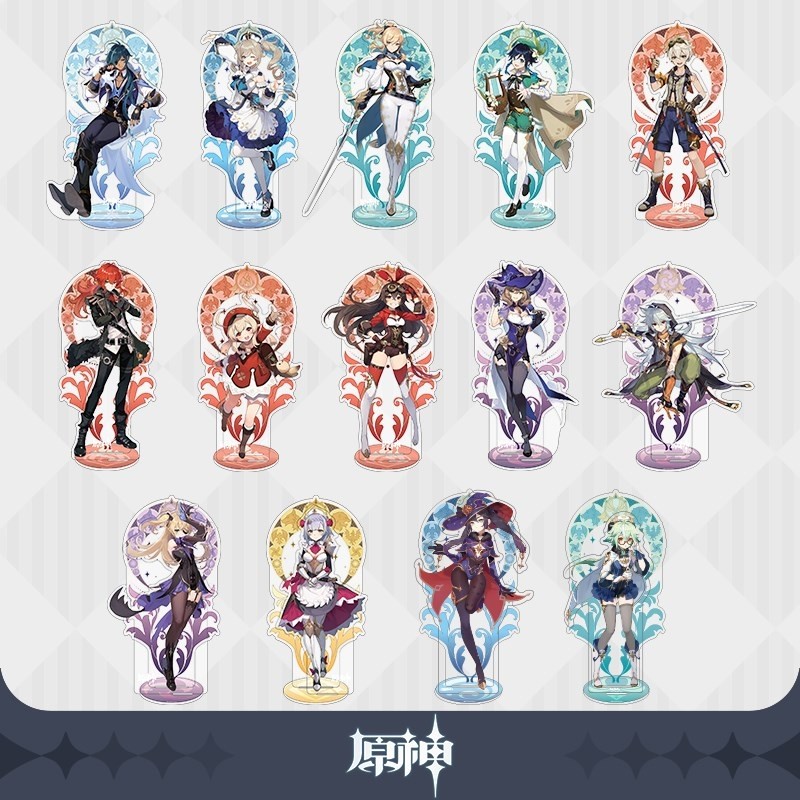 [PO/No 2nd Payment] Genshin Impact Standees, Entertainment, J-pop on ...