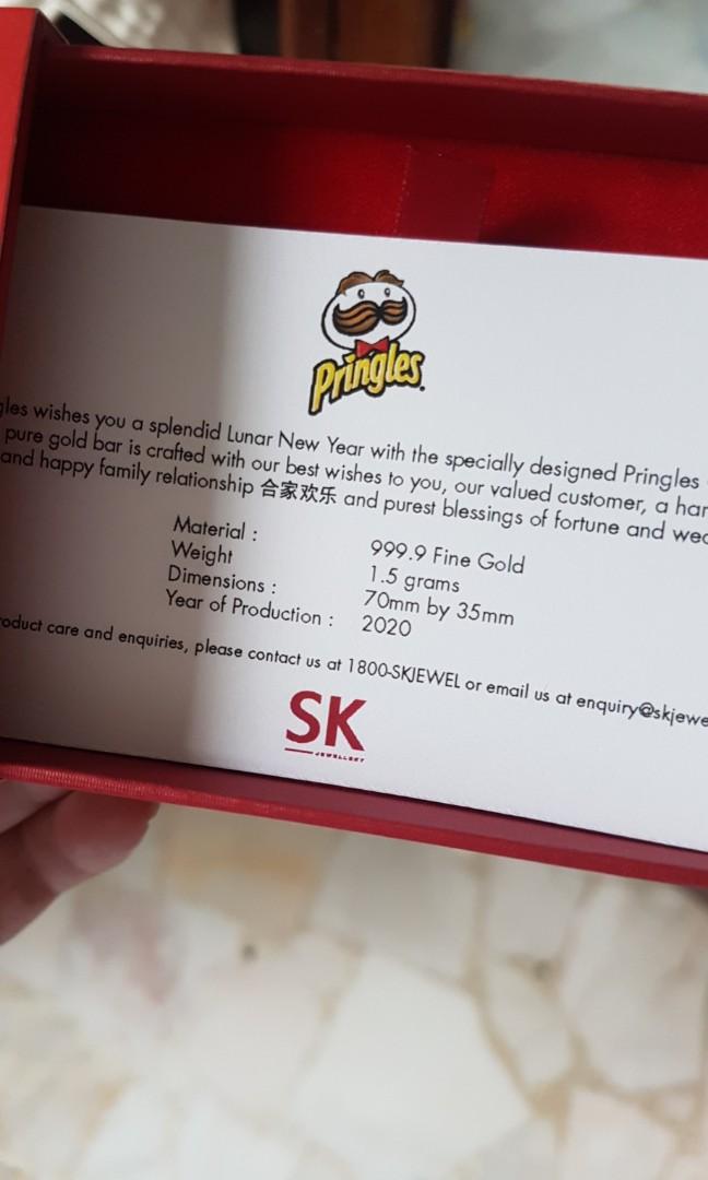 Pringles gold limited edition, Hobbies & Toys, Memorabilia ...