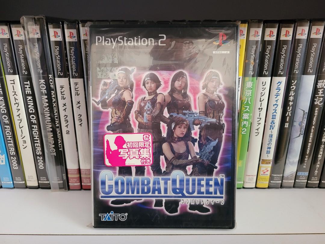 PS2 - Combat Queen (初回限定寫真集), 電子遊戲, 電子遊戲, PlayStation - Carousell