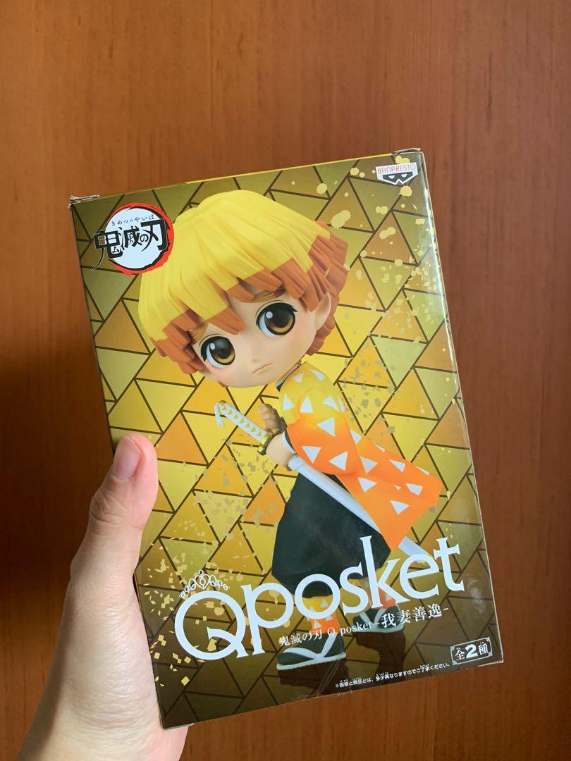 Qposket Zenitsu Kimetsu No Yaiba / Demon Slayer Figure, Hobbies & Toys ...