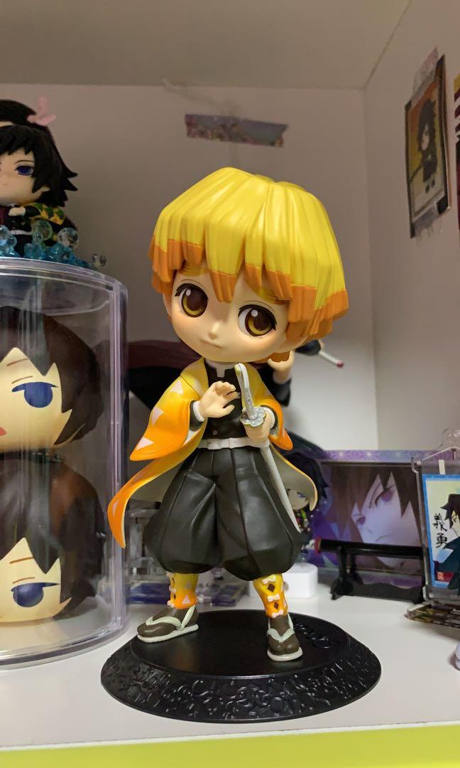 Qposket Zenitsu Kimetsu No Yaiba / Demon Slayer Figure, Hobbies & Toys ...