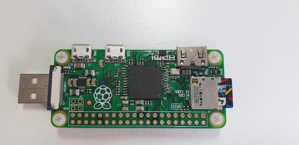 RaspberryPI Zero with USB Dongle +Raspian installed on 8GB Card ...