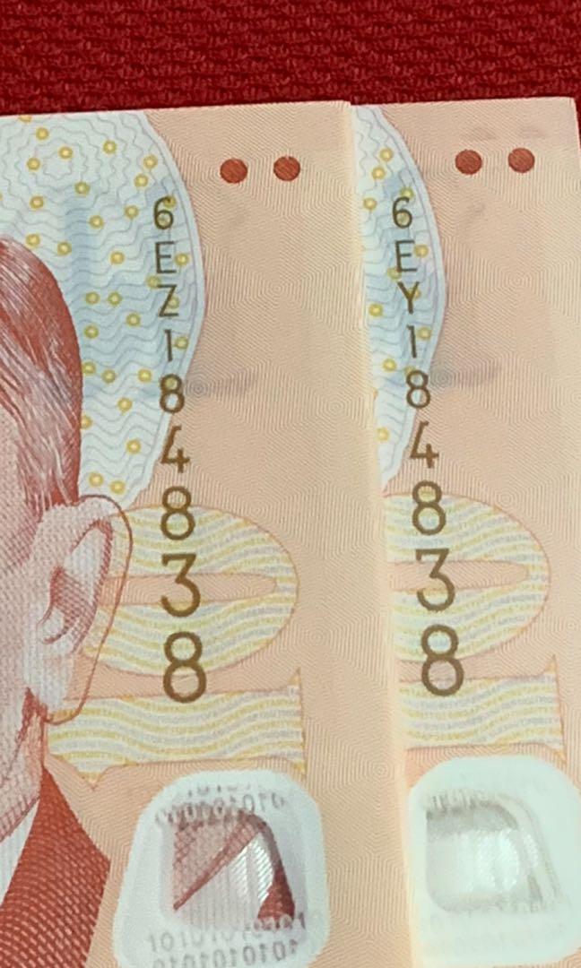 Same serial number $10 note, Hobbies & Toys, Memorabilia & Collectibles ...