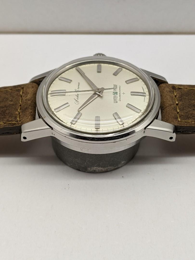 SEIKO CRONOS WATER 50 PROOF DIASHOCK 21 JEWELS HAND WINDING 1963's ...