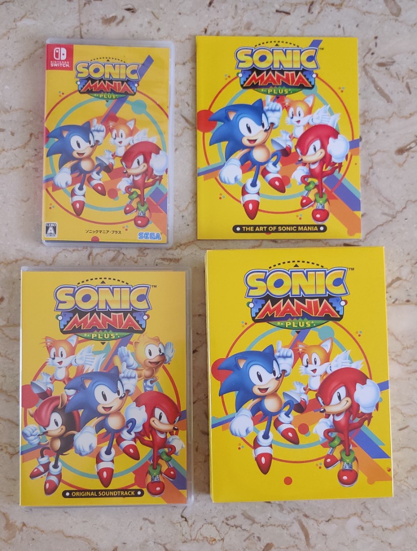 Sonic manic plus switch game, Video Gaming, Video Games, Nintendo on ...