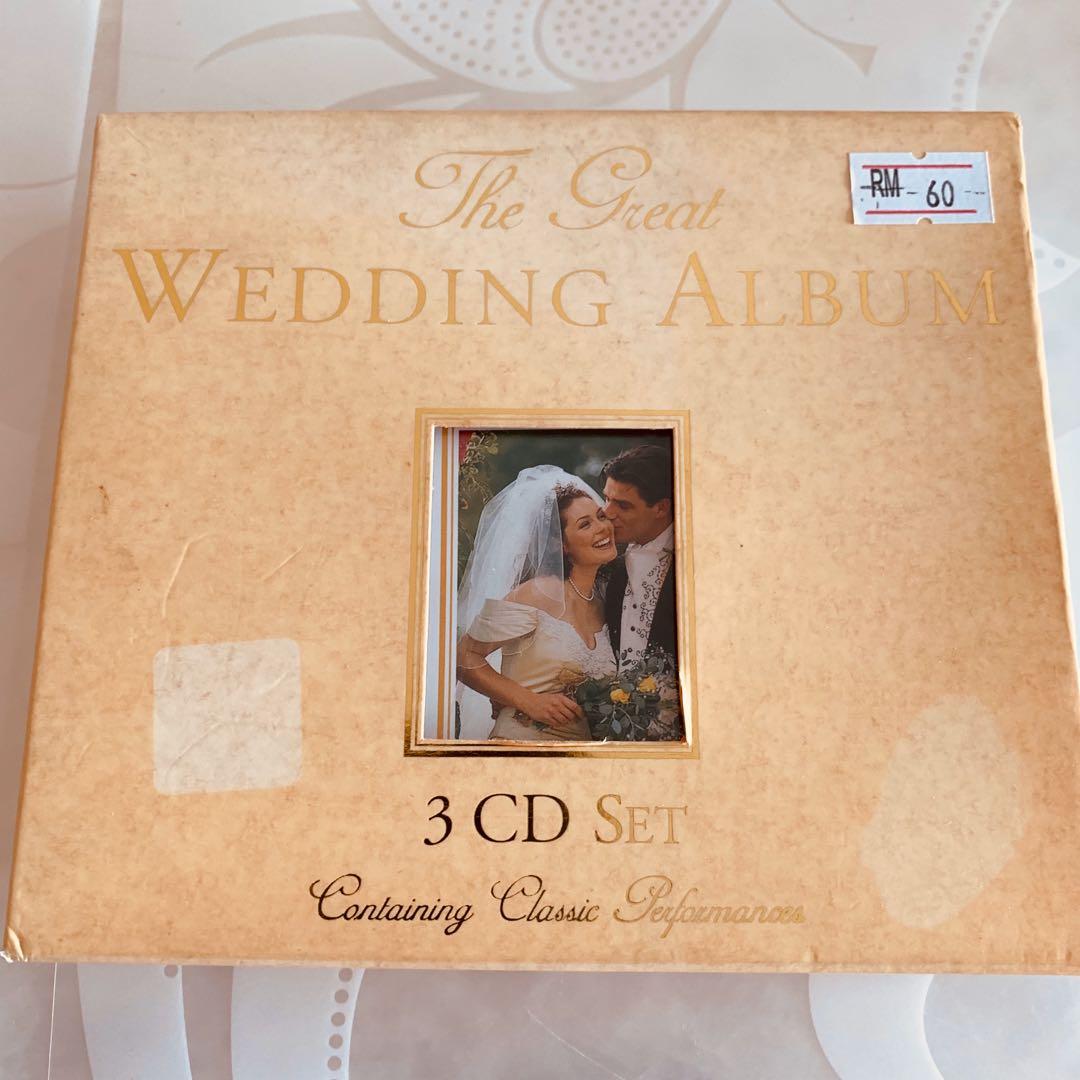 The Great Wedding Album 3 CD Box Set 2001 From Sony Music, Hobbies & Toys, Music & Media, CDs ...