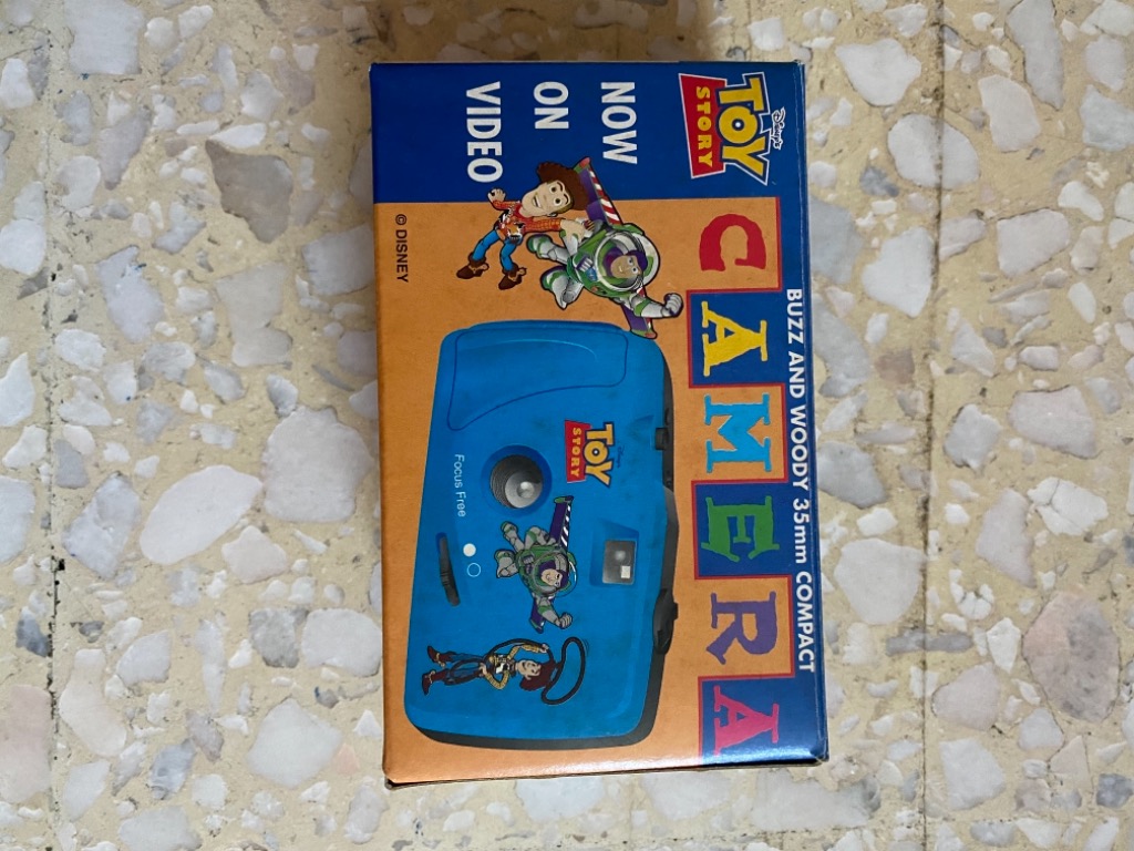 Toy story edition film camera, Photography, Cameras on Carousell