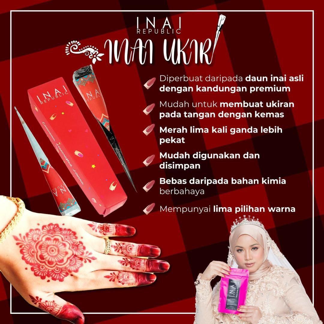 Ukir Inai, Women's Fashion, New Undergarments & Loungewear on Carousell