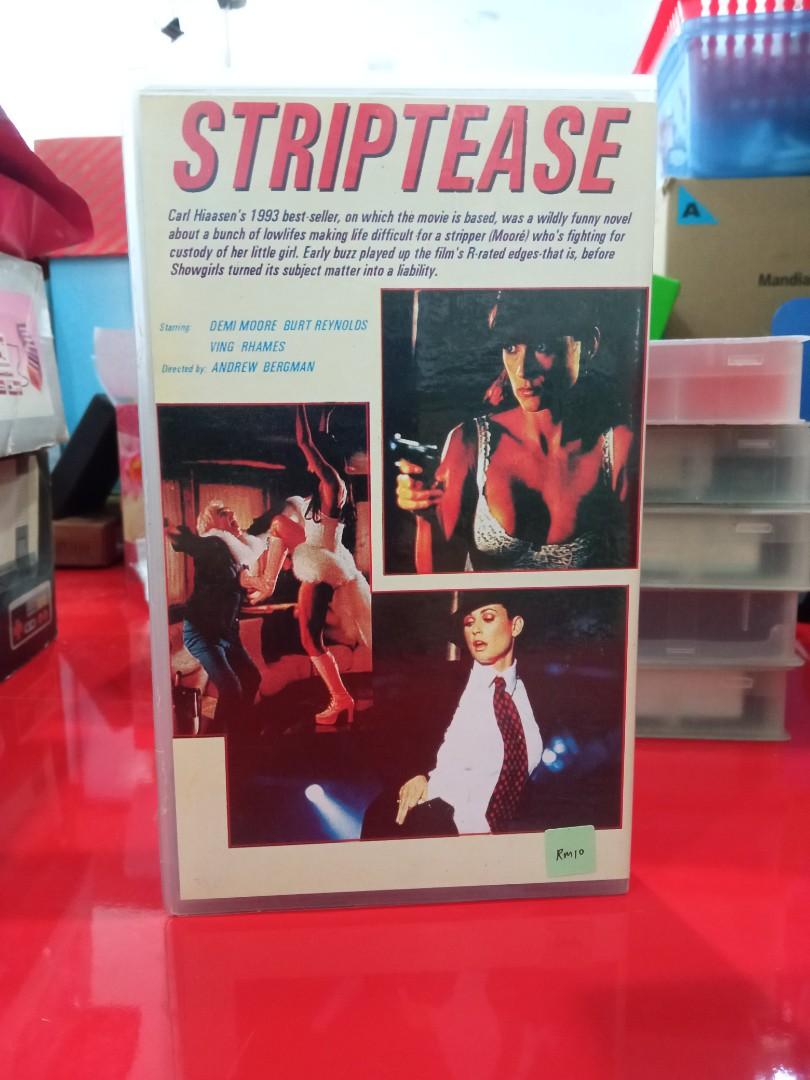 (VHS) Striptease, Hobbies & Toys, Music & Media, CDs & DVDs on Carousell