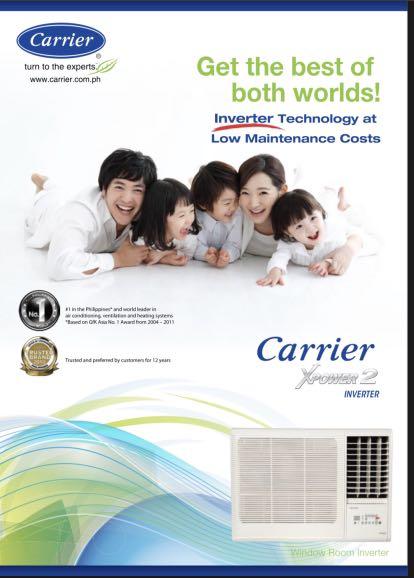 Window Room Inverter | 51W3A018308 | Carrier XPower 2 Window Room Air ...