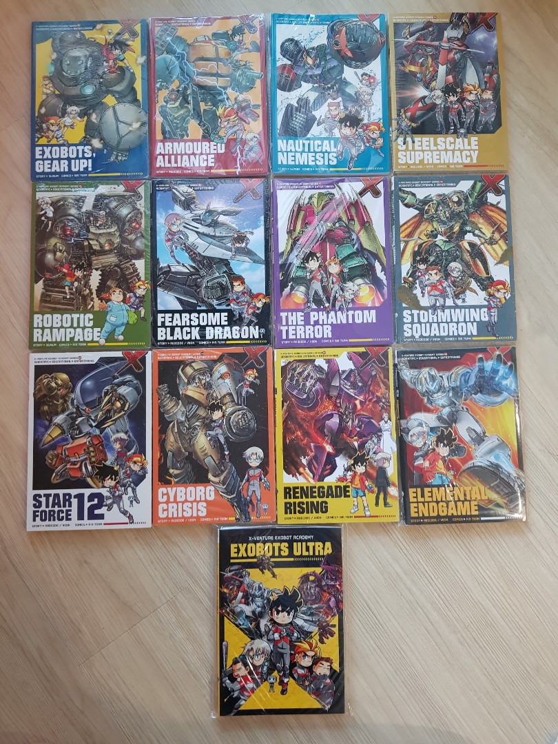 X-VENTURE EXOBOT ACADEMY SERIES N1 to N12 + EXOBOTS ULTRA, Hobbies ...