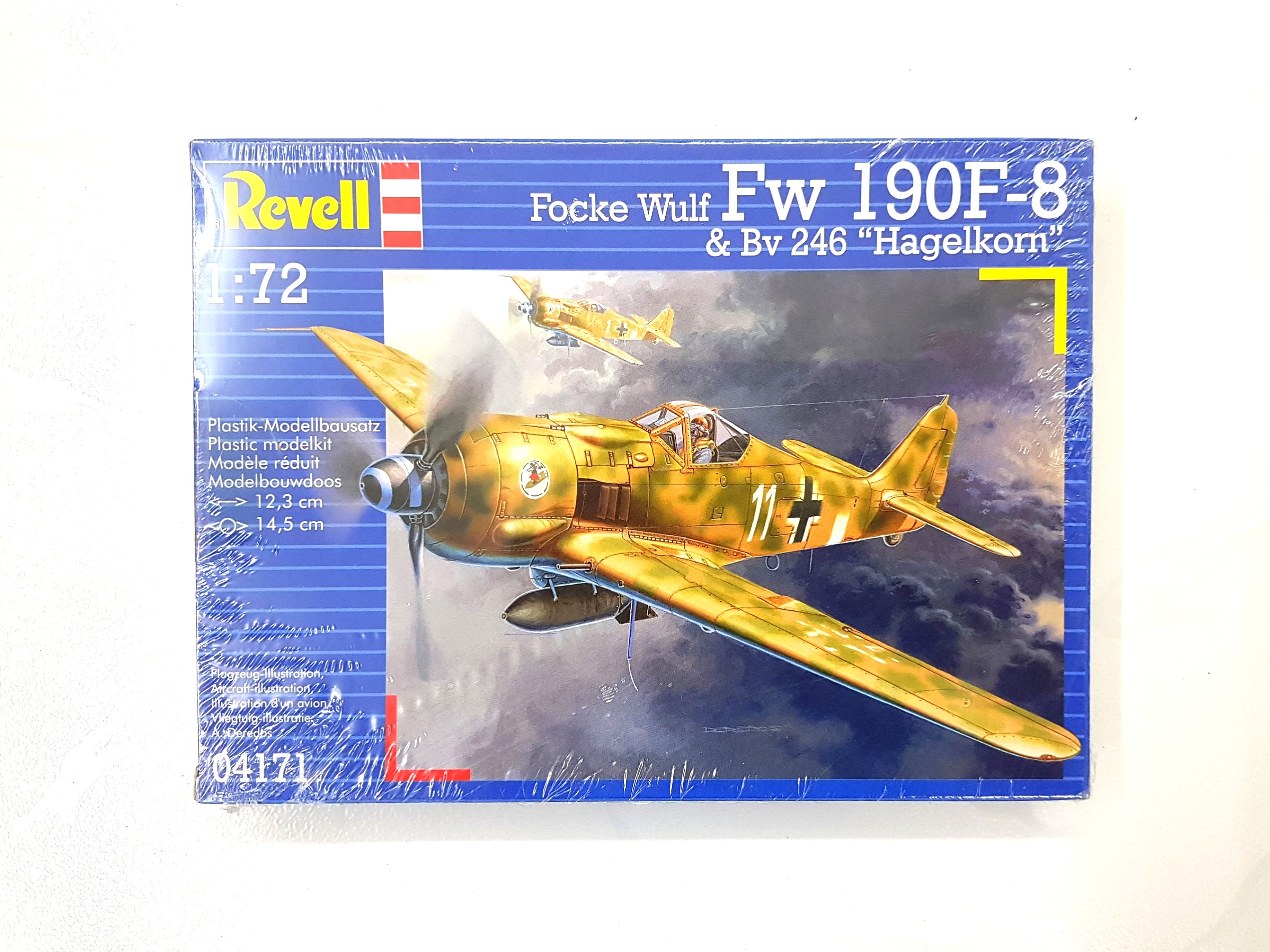 1/72 #04171 Revell German Focke Wulf Fw 190F-8 c/w Blohm & Voss BV-246 ...
