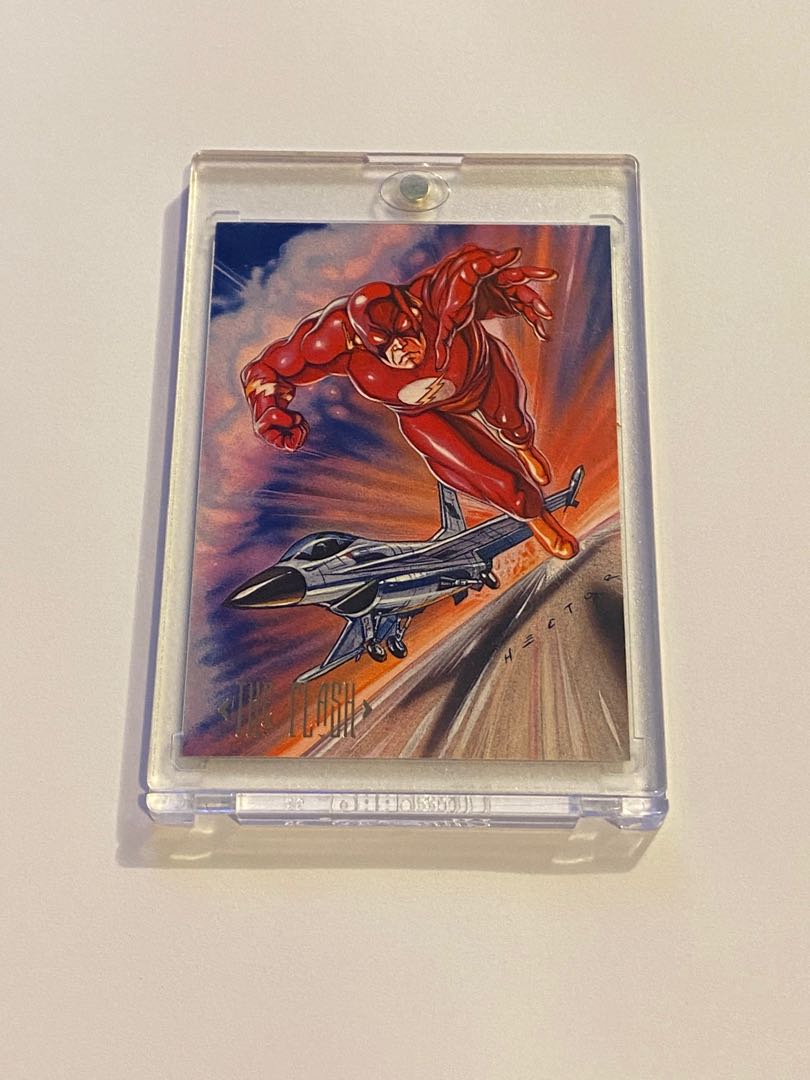 《極罕》94 Skybox DC #53 The FLASH painted by Hector Gomez, 興趣及遊戲, 收藏品及紀念品 ...