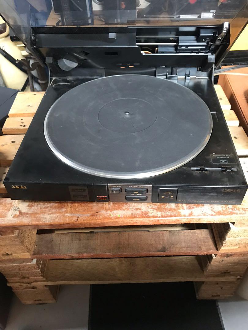 Akai Linear turntable, Audio, Other Audio Equipment on Carousell