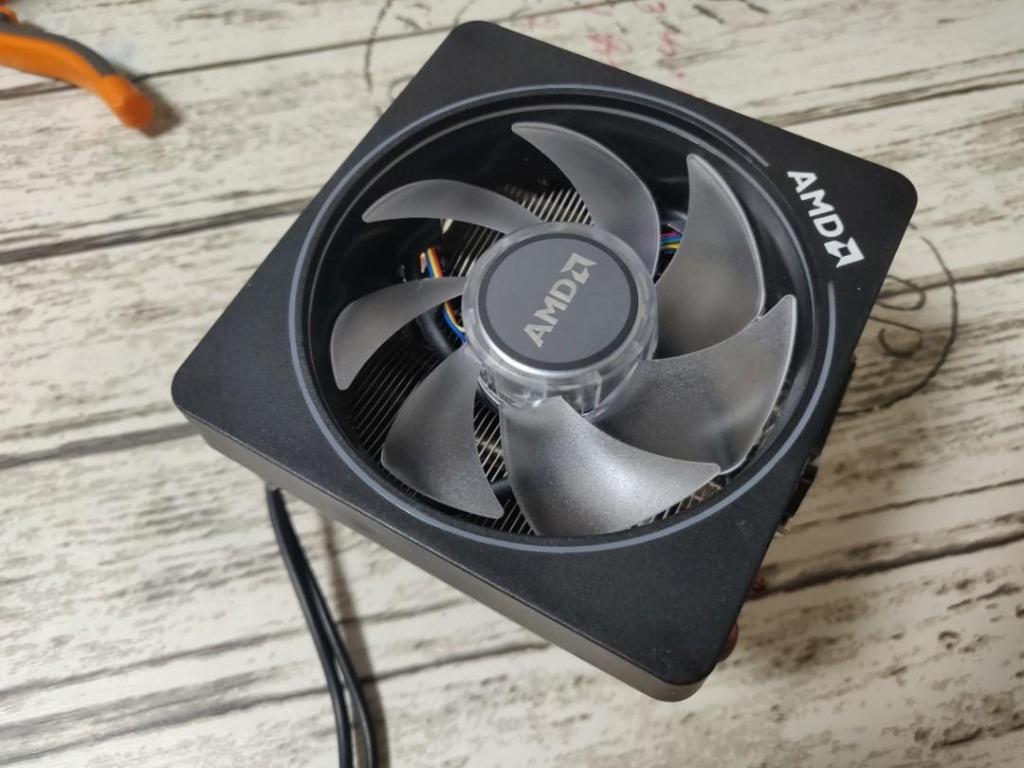 AMD wraith max ，rgb cpu cooler 3900x 幽靈散熱器, 電腦＆科技, 手提電腦 - Carousell