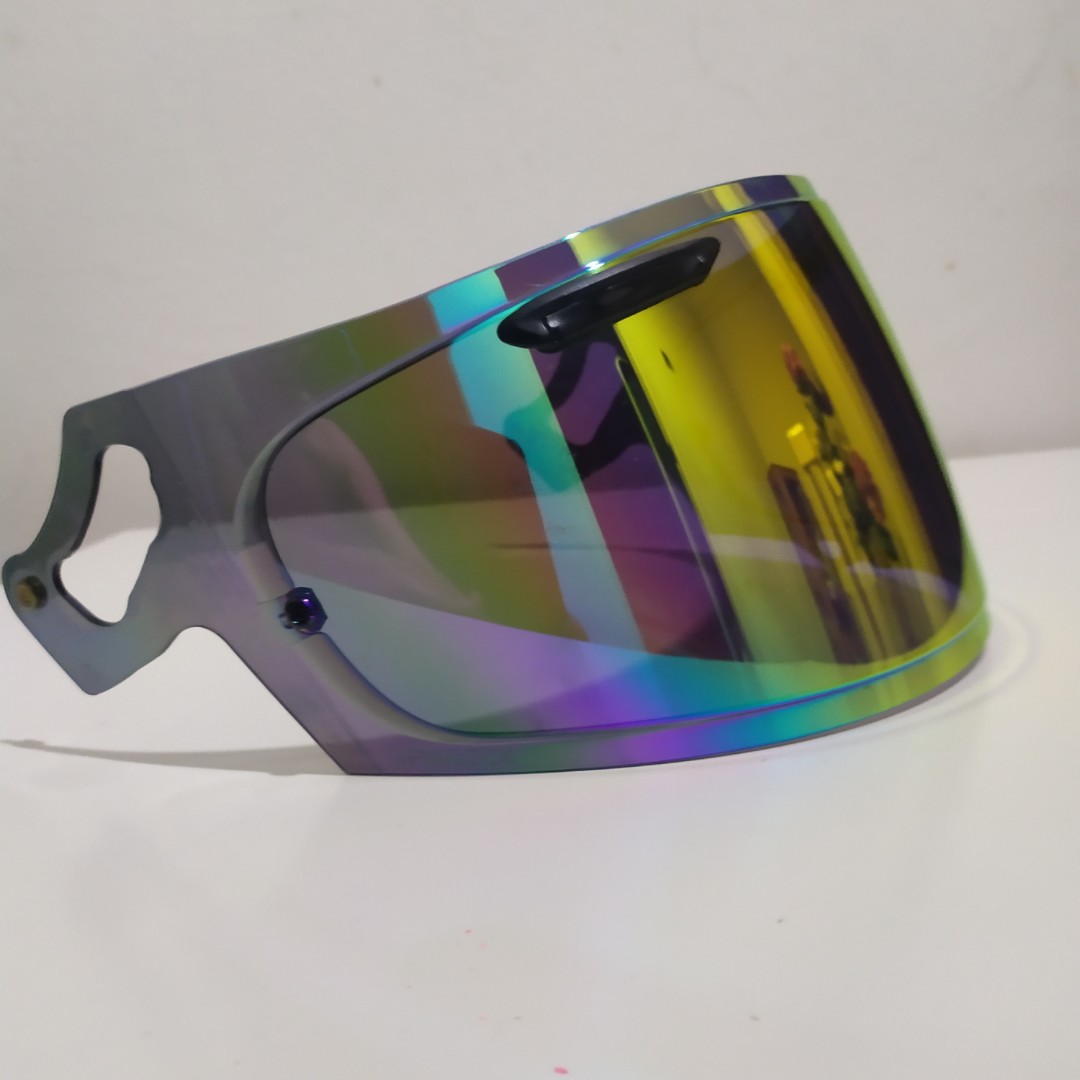 Arai RX7X Mirror Red Visor, Motorbikes on Carousell