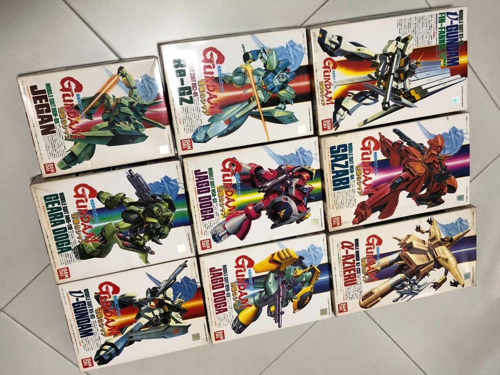 Bandai Gundam: Char's Counterattack Series Plastic Model Kits (Brand ...