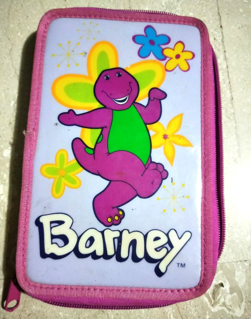 Barney Case with 11 Coloured Pencils, Books & Stationery, Stationery on ...