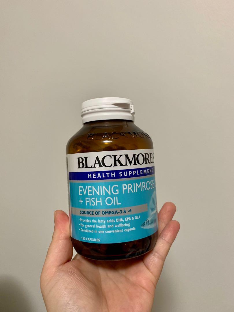 Brand New - Blackmores Evening Primrose + Fish Oil, Health & Nutrition ...