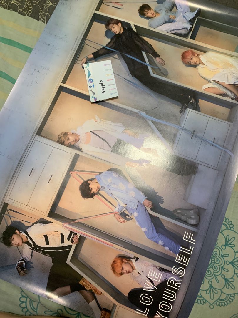 BTS LY Answer and Persona Official Album Posters, Hobbies & Toys ...