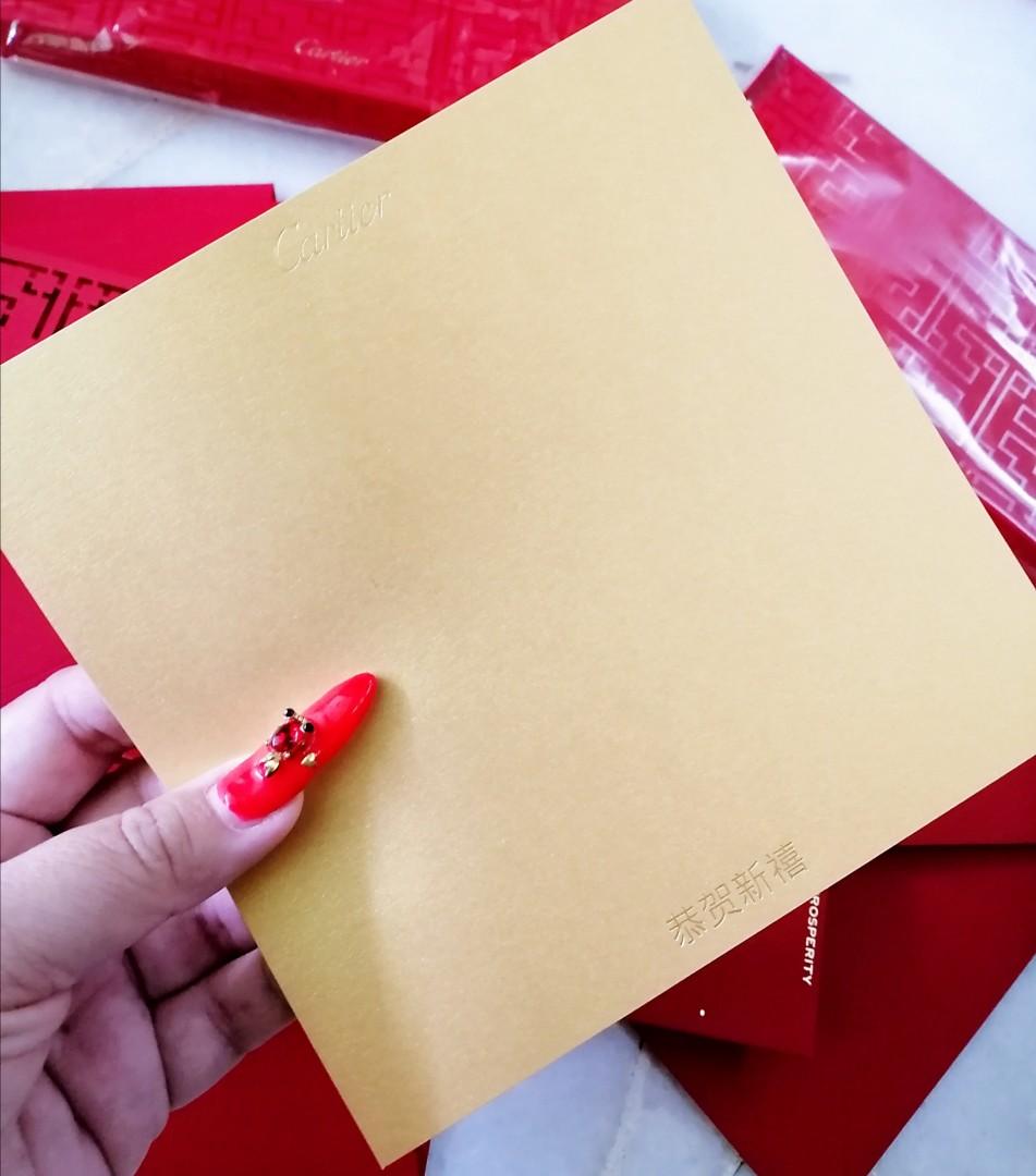 Cartier CNY greeting card, Luxury, Accessories on Carousell