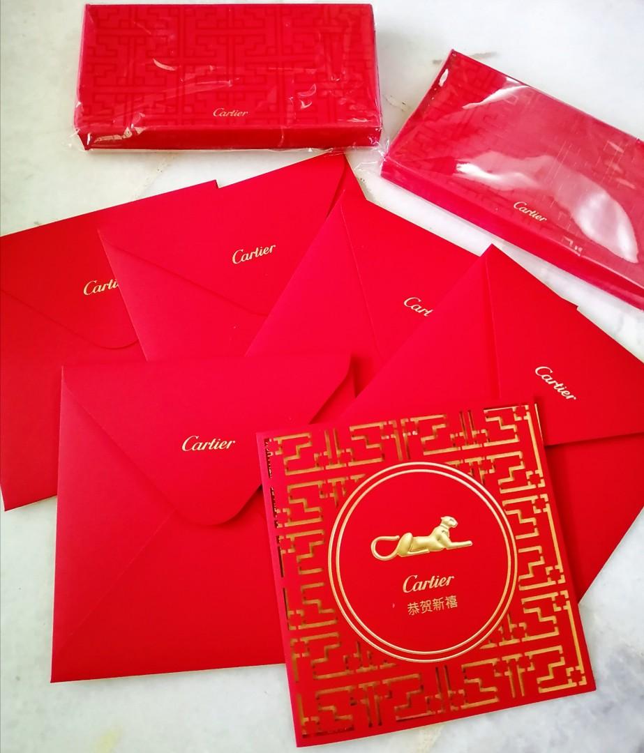 Cartier CNY greeting card, Luxury, Accessories on Carousell
