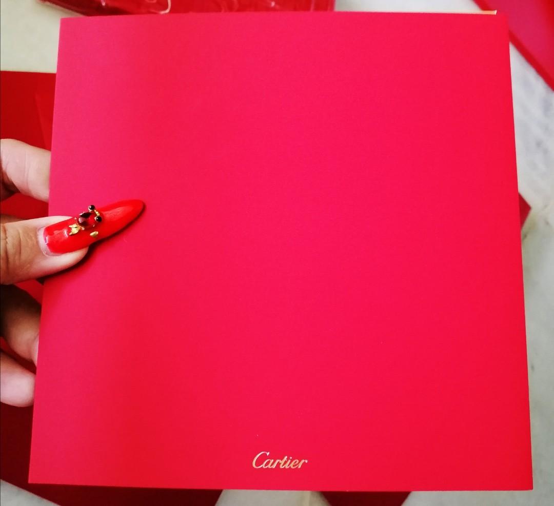 Cartier CNY greeting card, Luxury, Accessories on Carousell