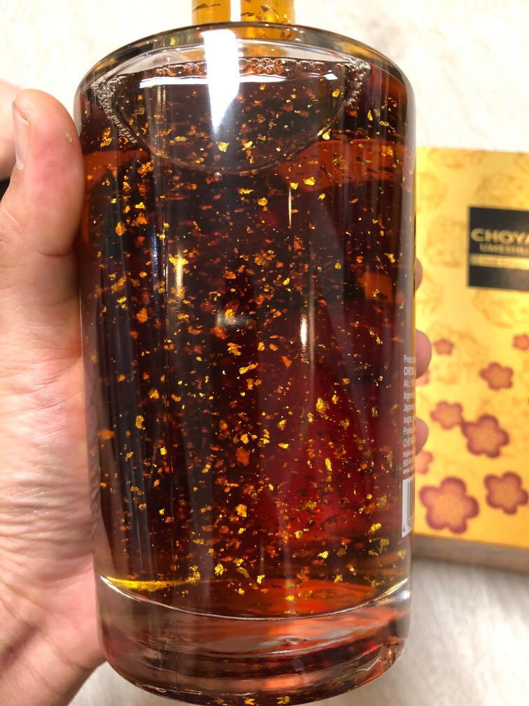 Choya umeshu gold edition 500ml, Food & Drinks, Alcoholic Beverages on ...