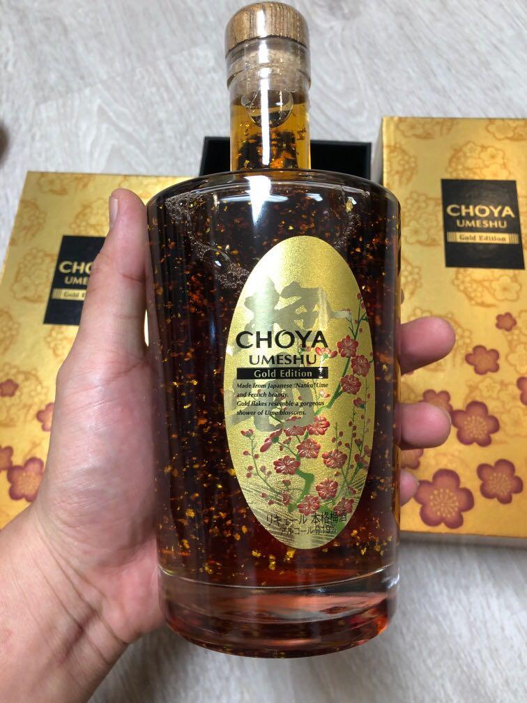 Choya umeshu gold edition 500ml, Food & Drinks, Alcoholic Beverages on ...
