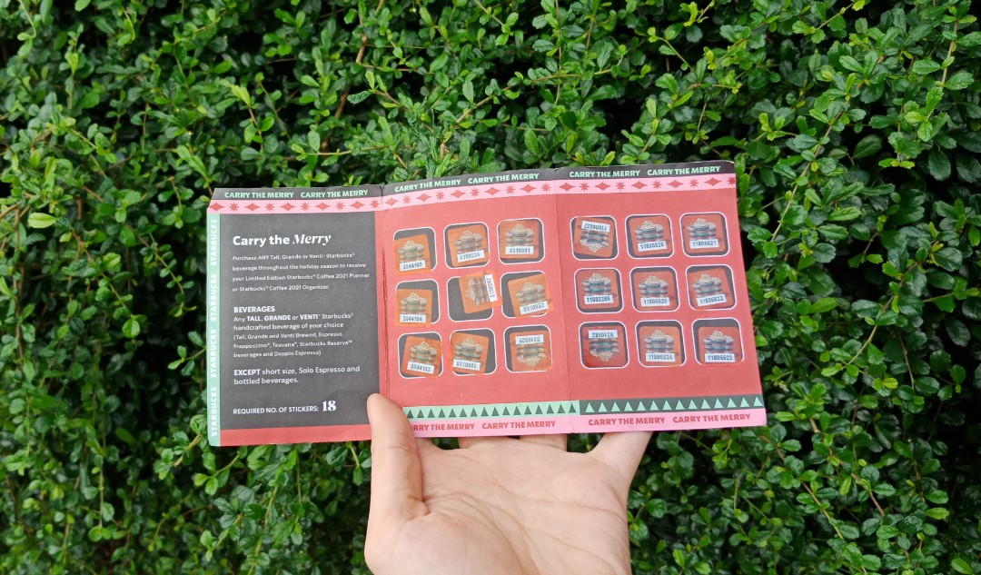 COMPLETE STARBUCKS STICKERS 2021, Tickets & Vouchers, Store Credits on ...