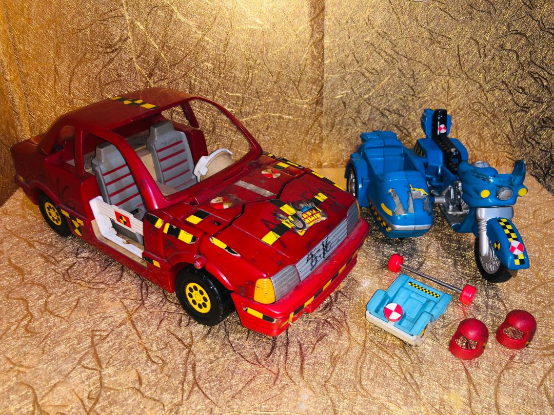 Crash Dummies Car and Tricycle (As is), Hobbies & Toys, Toys & Games on ...
