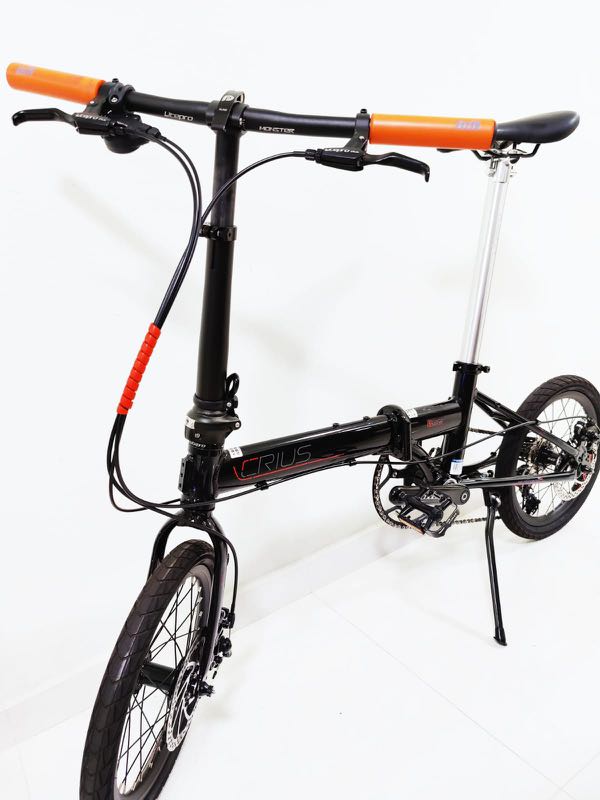 CRIUS Shadow 16inch folding Bike, Sports Equipment, Bicycles & Parts, Bicycles on Carousell