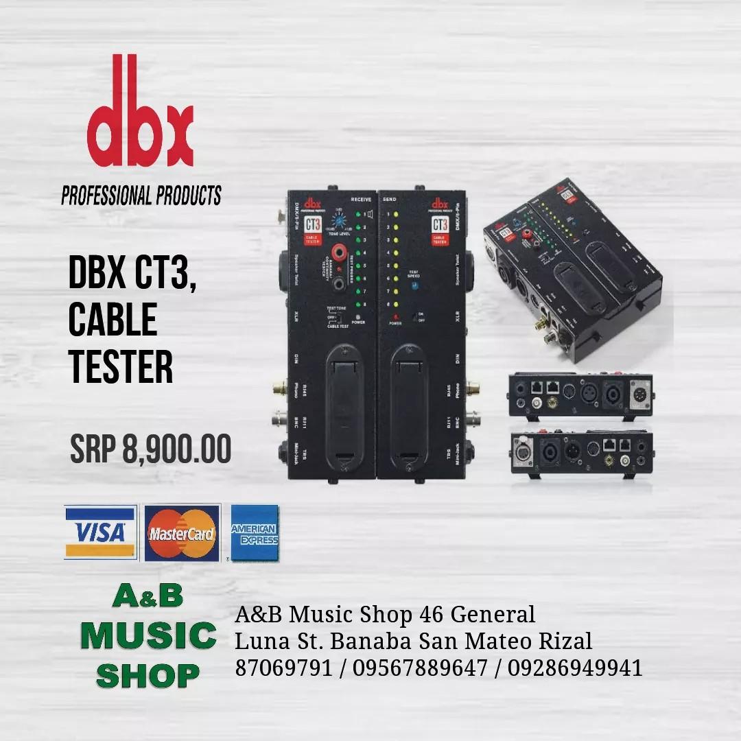 DBX Cable Tester CT3, Hobbies & Toys, Music & Media, CDs & DVDs on ...