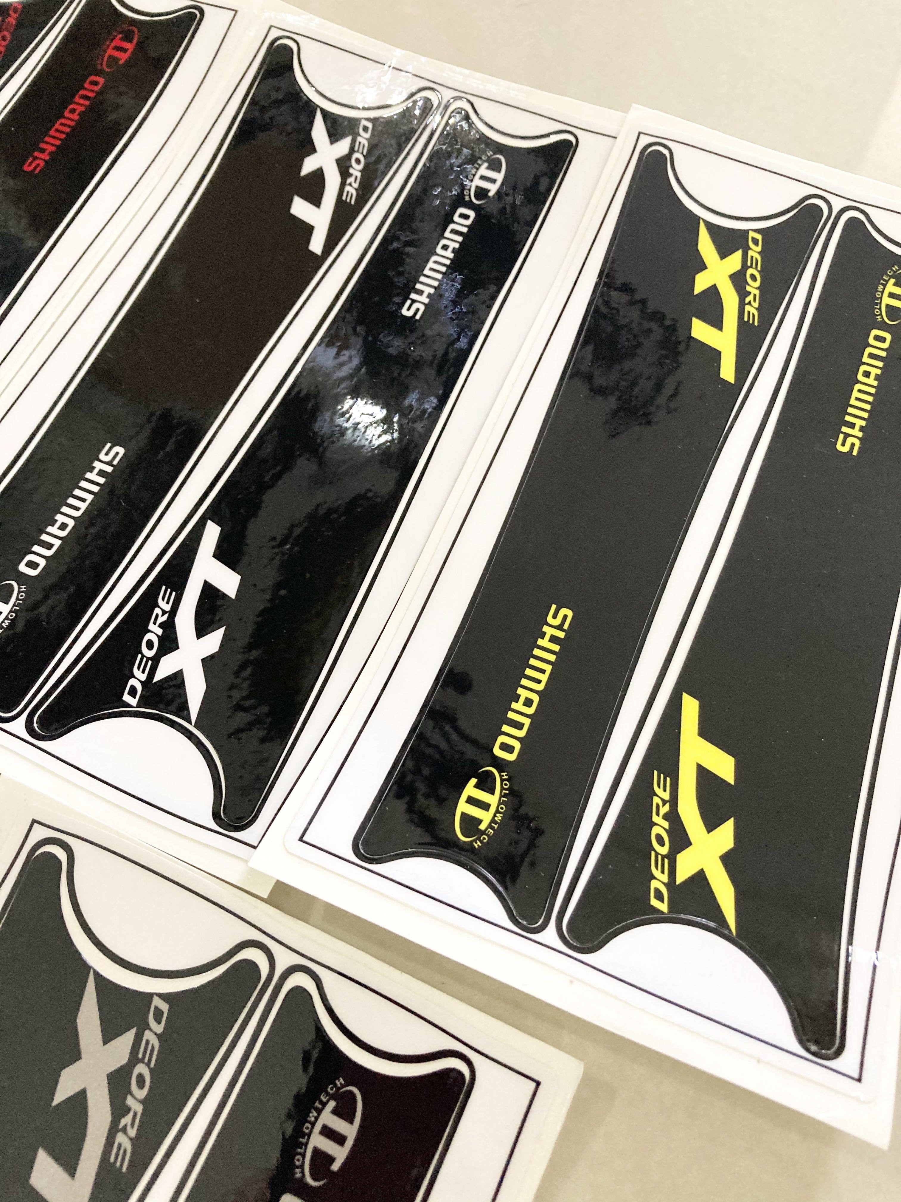 Decals - Deore XT Crank Arm Decals, Design & Craft, Art & Prints on ...