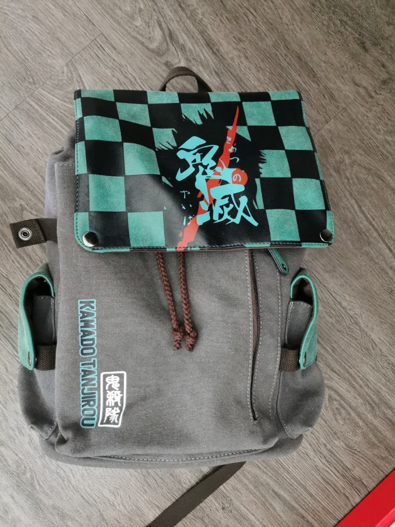 Demon slayer tanjiro haversack, Babies & Kids, Going Out, Diaper Bags ...