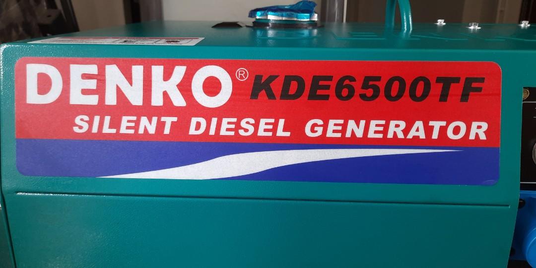 DENKO SILENT DIESEL GENERATOR, Everything Else on Carousell