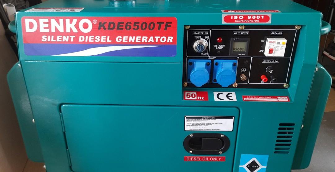 DENKO SILENT DIESEL GENERATOR, Everything Else on Carousell