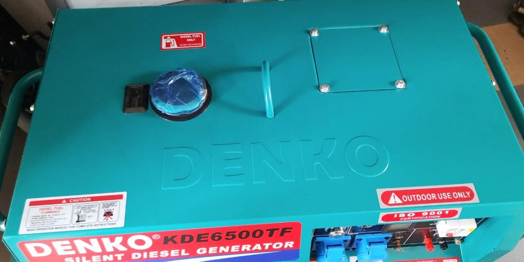 DENKO SILENT DIESEL GENERATOR, Everything Else on Carousell