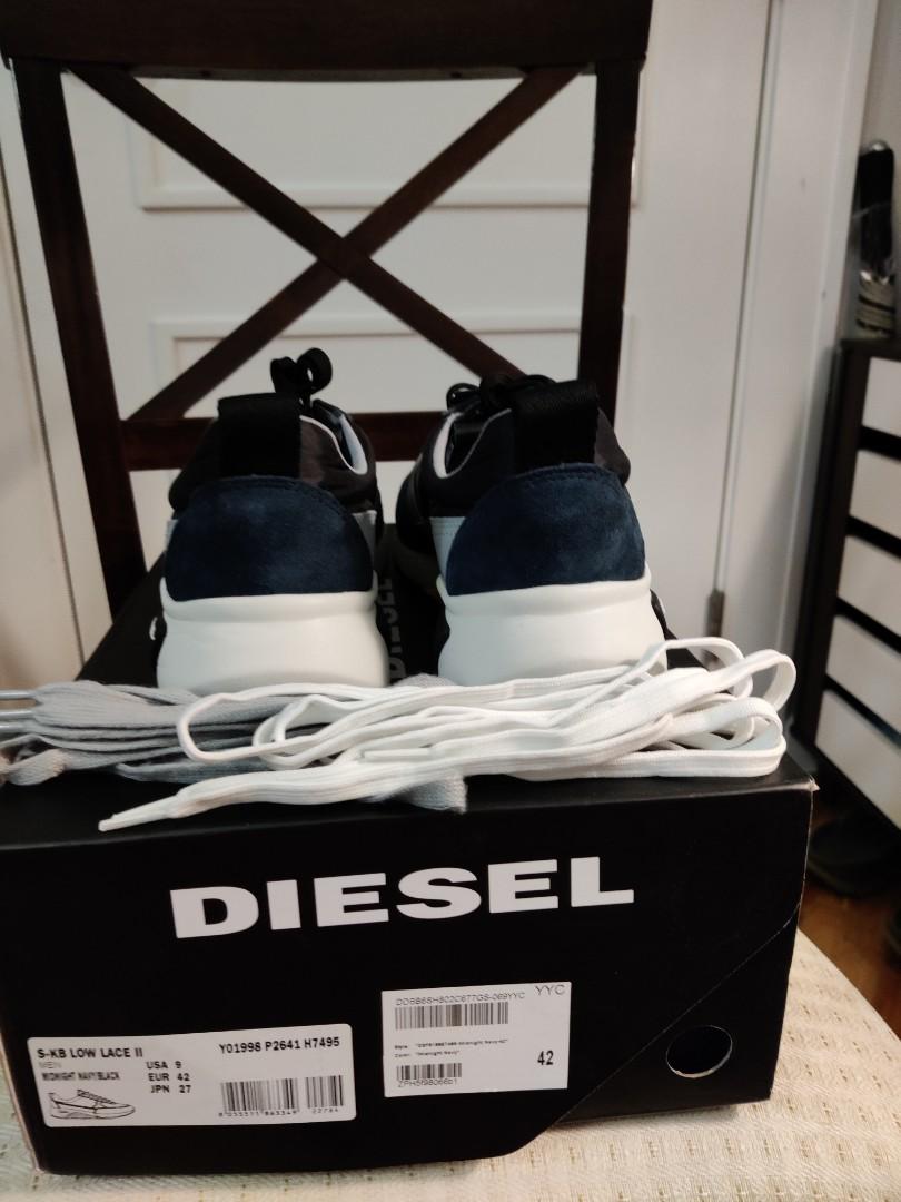 Diesel S-KB low lace II, Men's Fashion, Footwear, Sneakers on Carousell