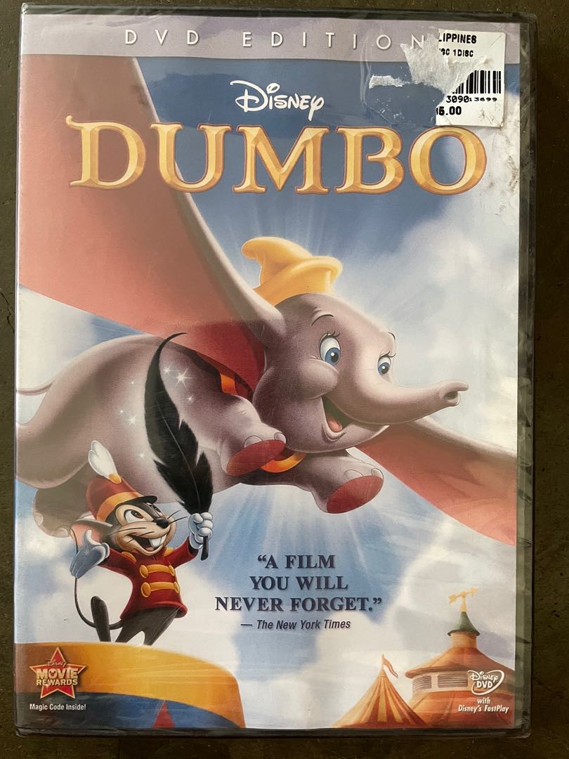 Dumbo DVD, Hobbies & Toys, Music & Media, Music Accessories on Carousell