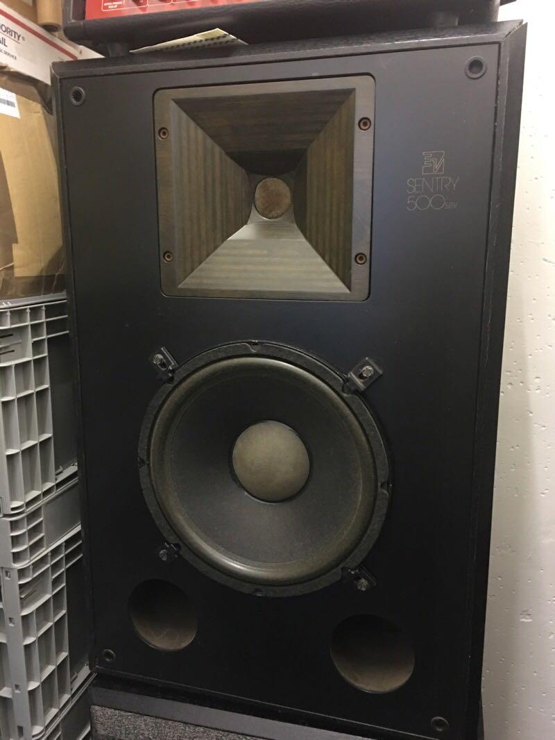 Electro Voice EV Sentry 500 SBV Studio Monitor Speakers (vintage), 傢俬 ...